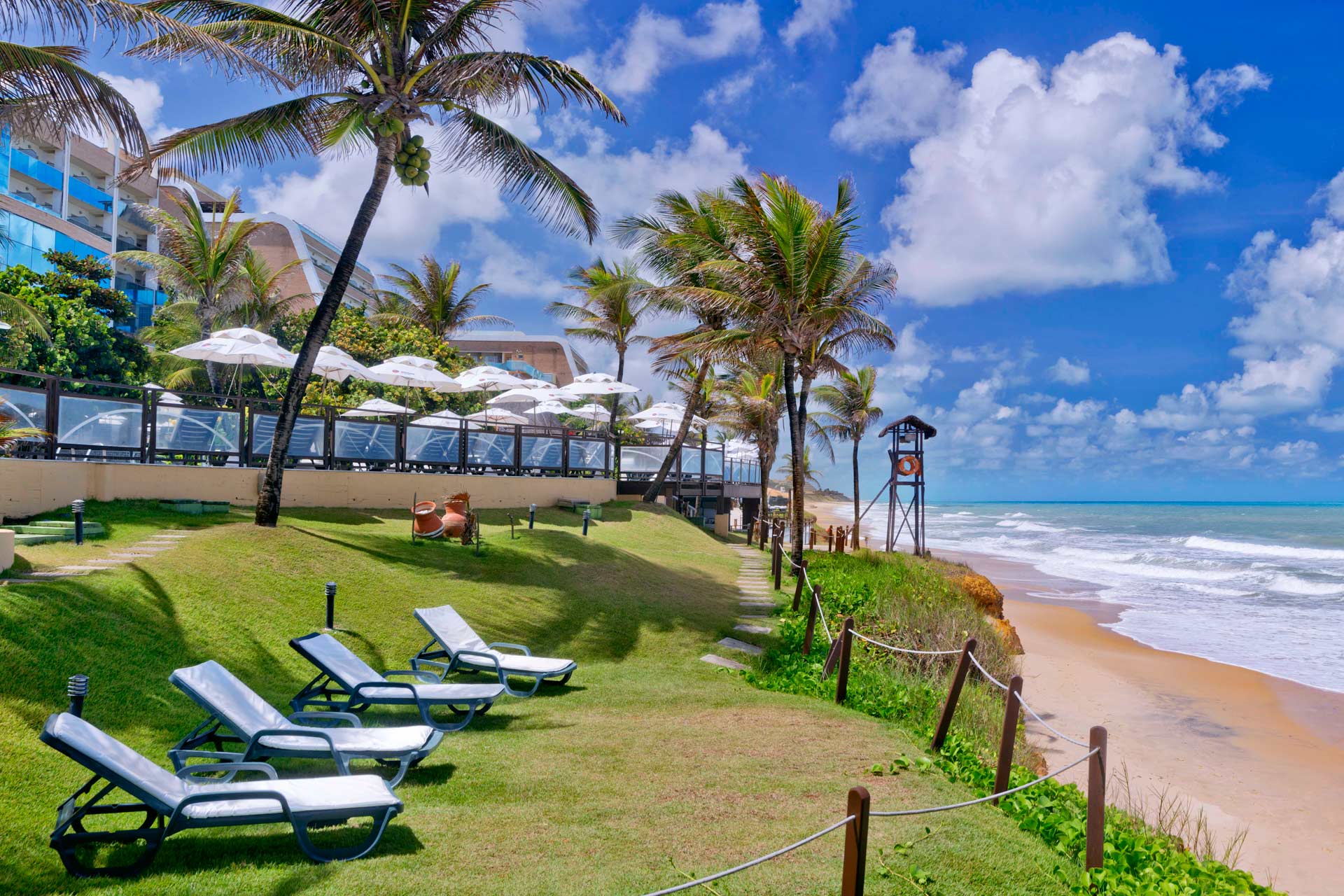 Vista del mar de Natal en Brasil - Turismo Brasil